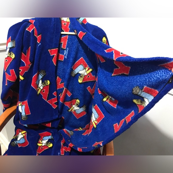 Simpsons | Other | Rare Homer Simpson Lazy Fleece Plush Wrappie Lounge ...
